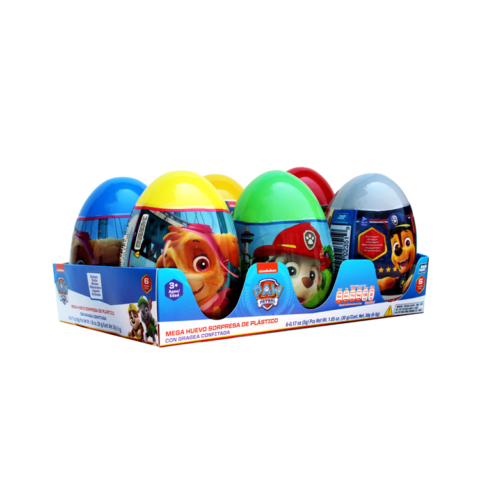 Bondy Fiesta Mega Huevo Paw Patrol 6pc | Dulcelandia Candy Stores